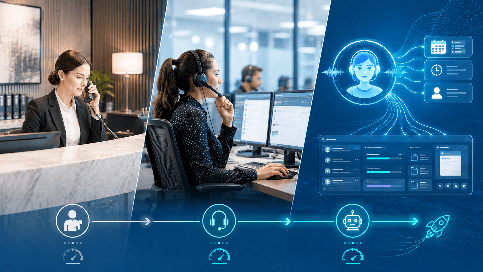 AI Intake vs Answering Service vs Receptionist: Law Firm Cost Comparison